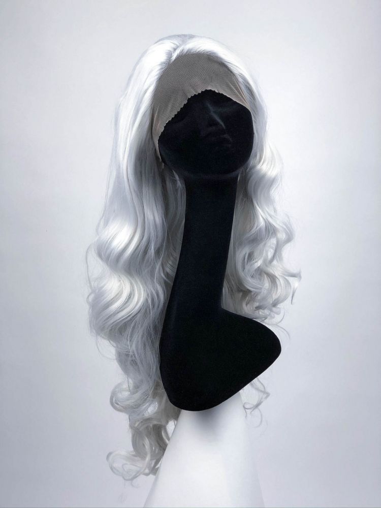 Silver Lace Front Wig – The Brighton Birdcage